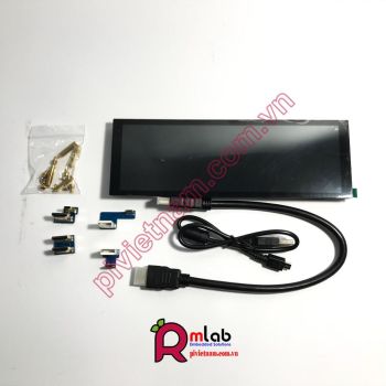 Màn hình LCD 7inch HDMI (H) (with case), 1024x600, IPS, cảm ứng điện dung Waveshare